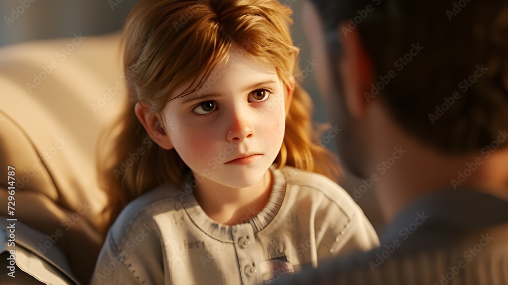 Child Therapy: Coping Strategies in Realistic 3D Renders & Softly Lit ...