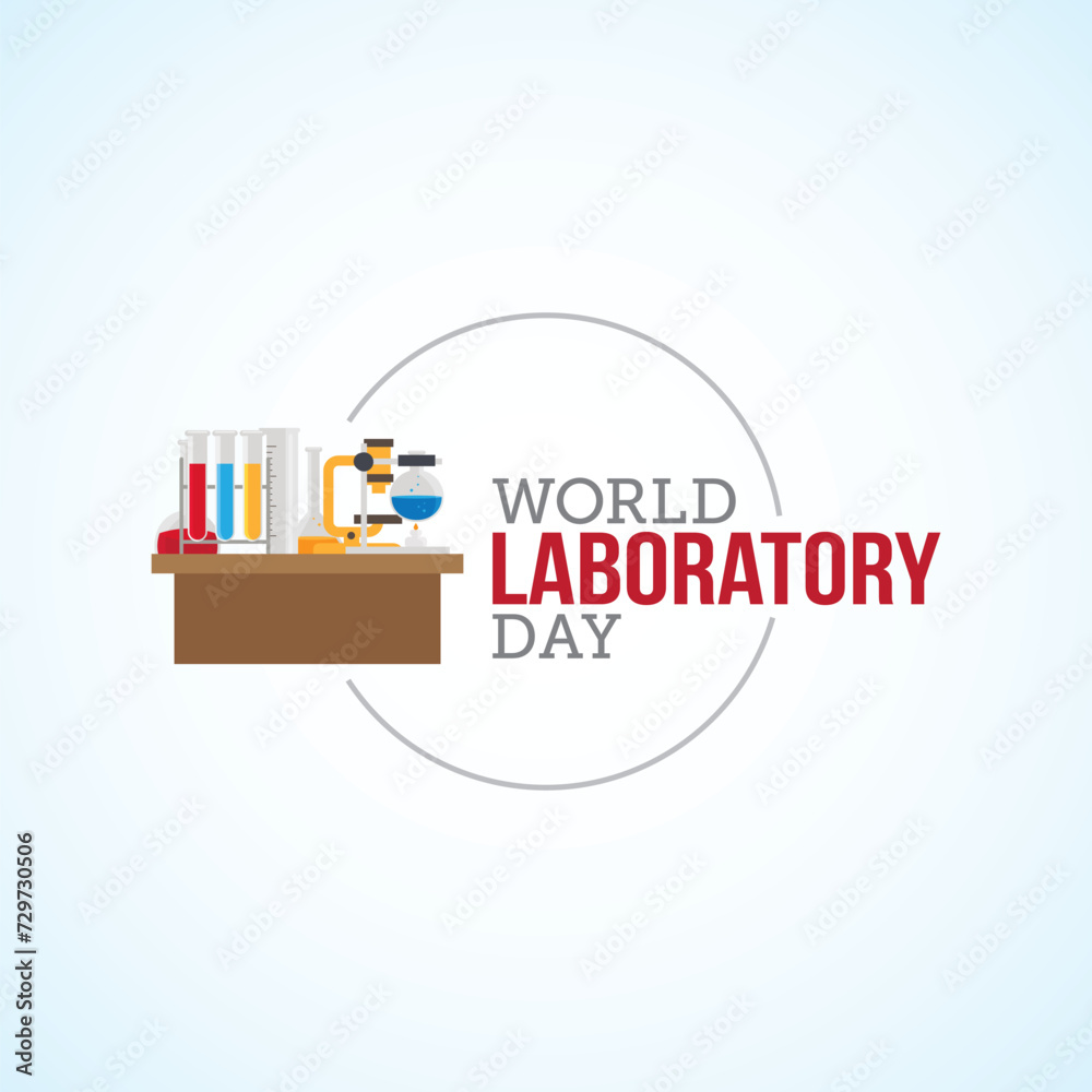World Laboratory Day Vector Illustration. Suitable for greeting card ...