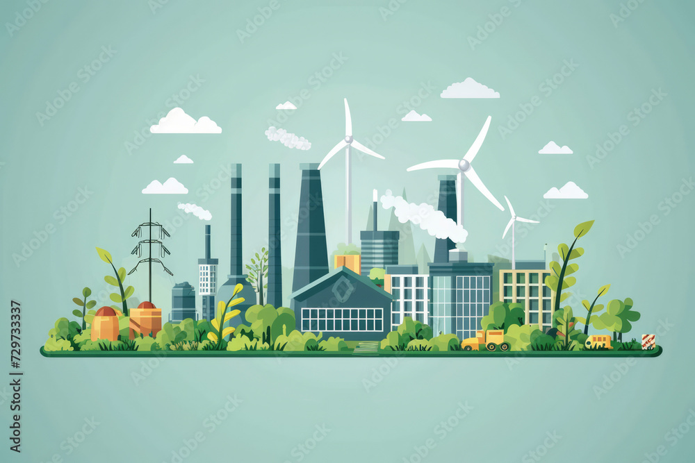Reduced Greenhouse Gas Emissions: Green energy sources produce little ...