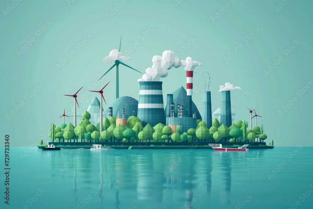 Reduced Greenhouse Gas Emissions: Green energy sources produce little ...