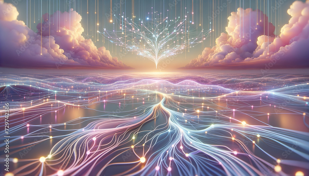 Tranquil Convolution: A Serene Visualization of Neural Networks Stock ... Tranquil Convolution: A Serene Visualization of Neural Networks Stock ...