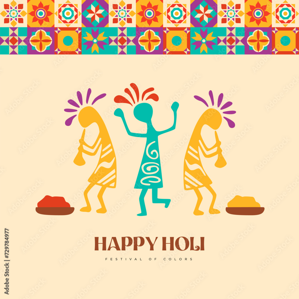 It resonates with the vibrant spirit of the festival and incorporates ...