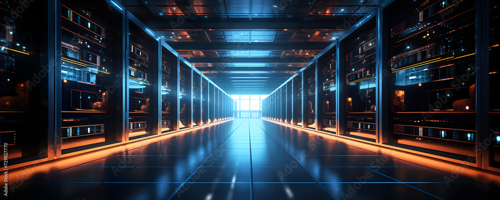 Data server room background computer server cabinet background computer ...