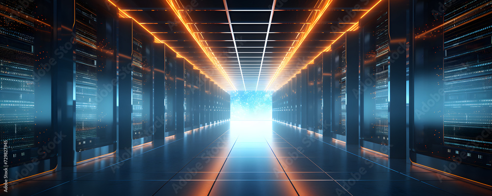 Data server room background computer server cabinet background computer ...