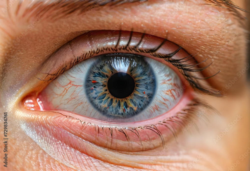 Gray Eyes Close Up Eye Color Portrait Beauty Human Eye Facial