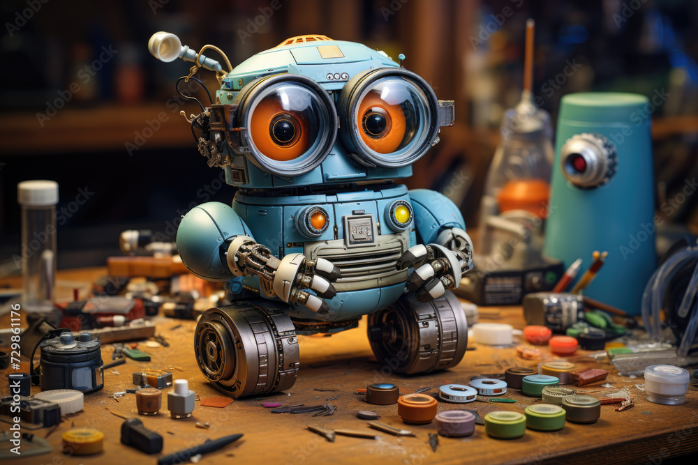 Building a simple robot from a DIY electronics kit, exploring ...