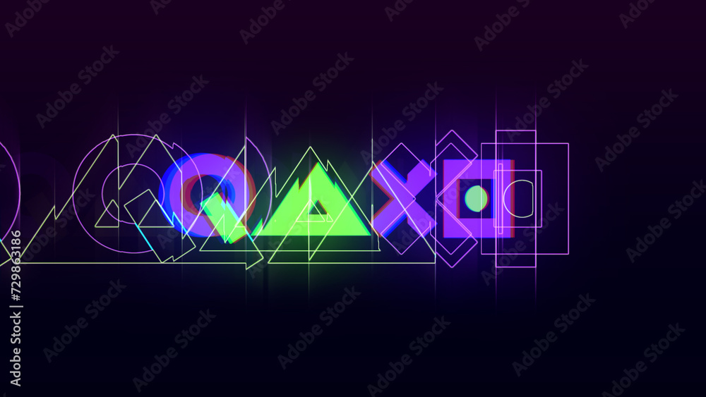 Dynamic Sliced Logo Animation Stock Template | Adobe Stock