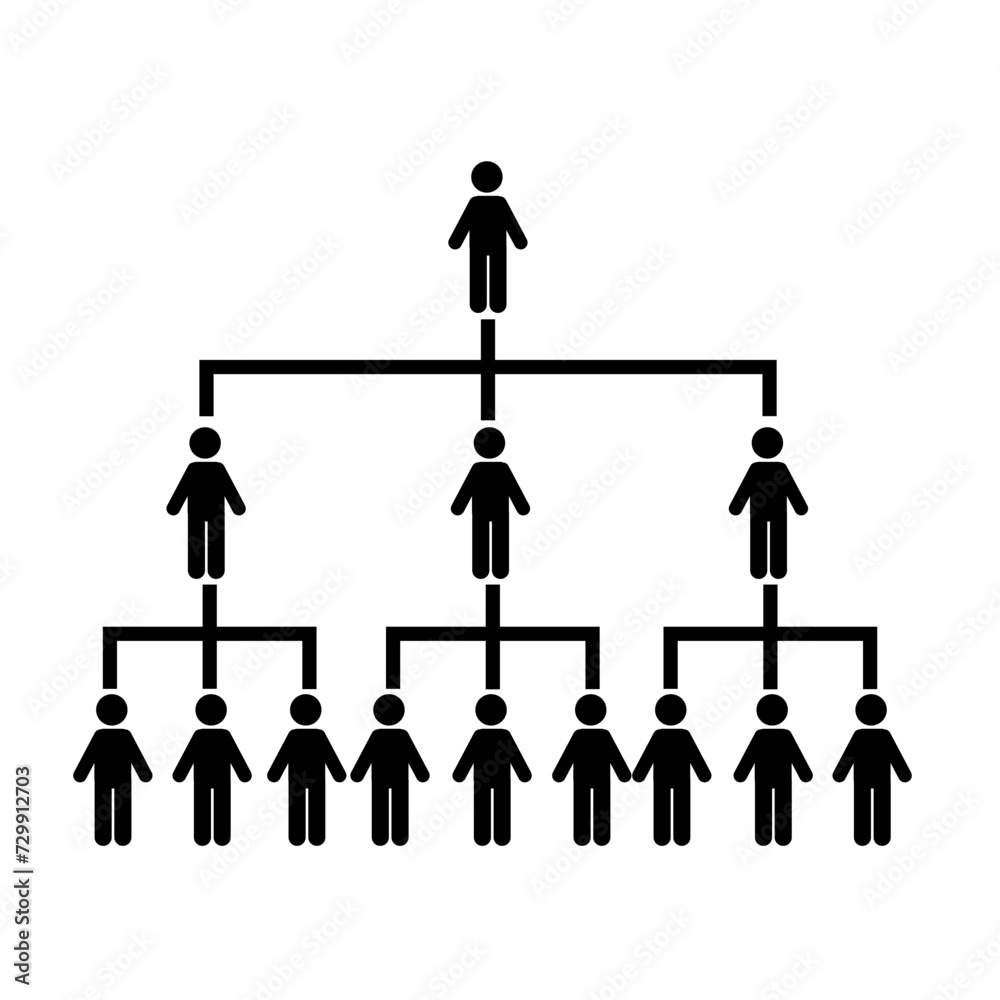 stick figure vector illustration with chart treestick figure vector ... stick figure vector illustration with chart treestick figure vector ...