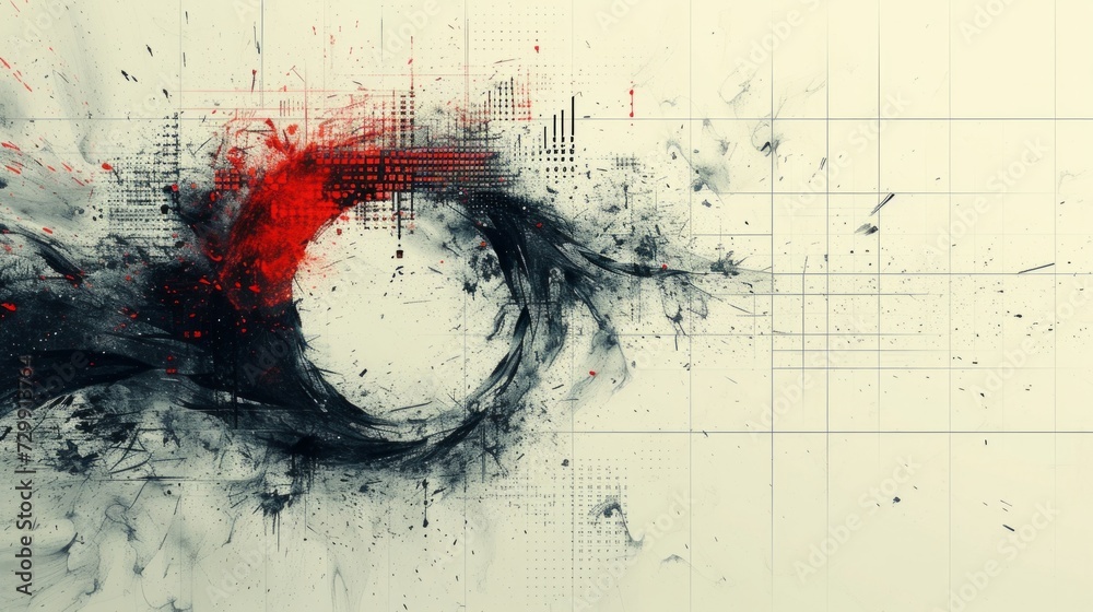 Chaos and Order: Chaotic splatters and organized grids collide ...