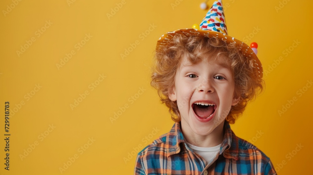 Happy Surprise: A surprised birthday boy's infectious smile reveals the ...