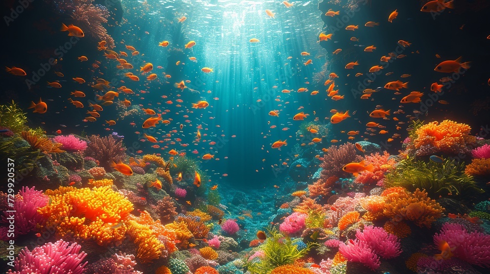 Immersive Exploration of Tropical Coral Reefs Unveiling a Symphony of ...