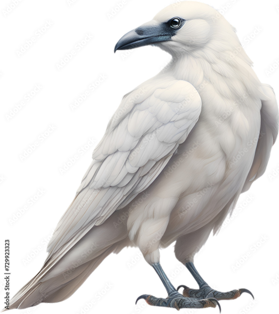 Crow, Close-up colored-pencil sketch of a crow Stock Illustration ...