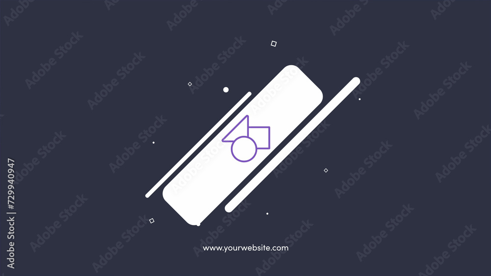 Simple Line Logo Animation | Multi-Resolutions and Control Panels Stock ...