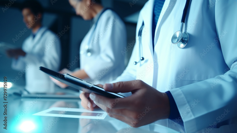 scientists doctors laboratory experiment process list write note taking ...