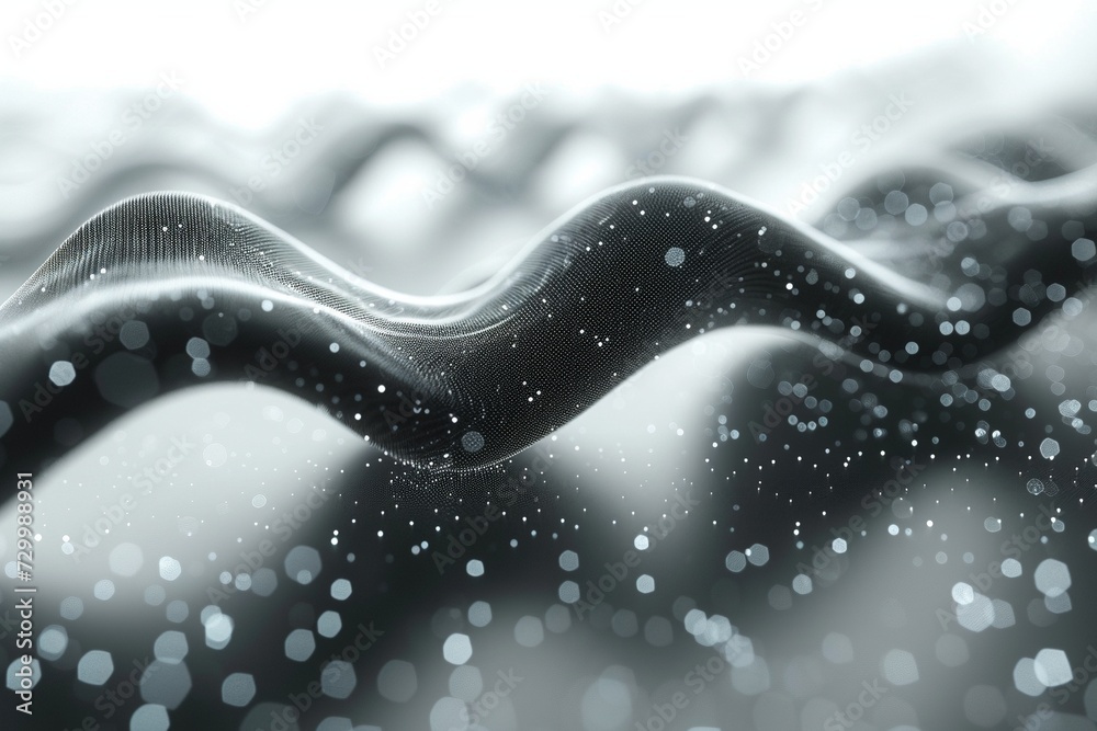 Explore a sleek grey and white abstract technology background ...
