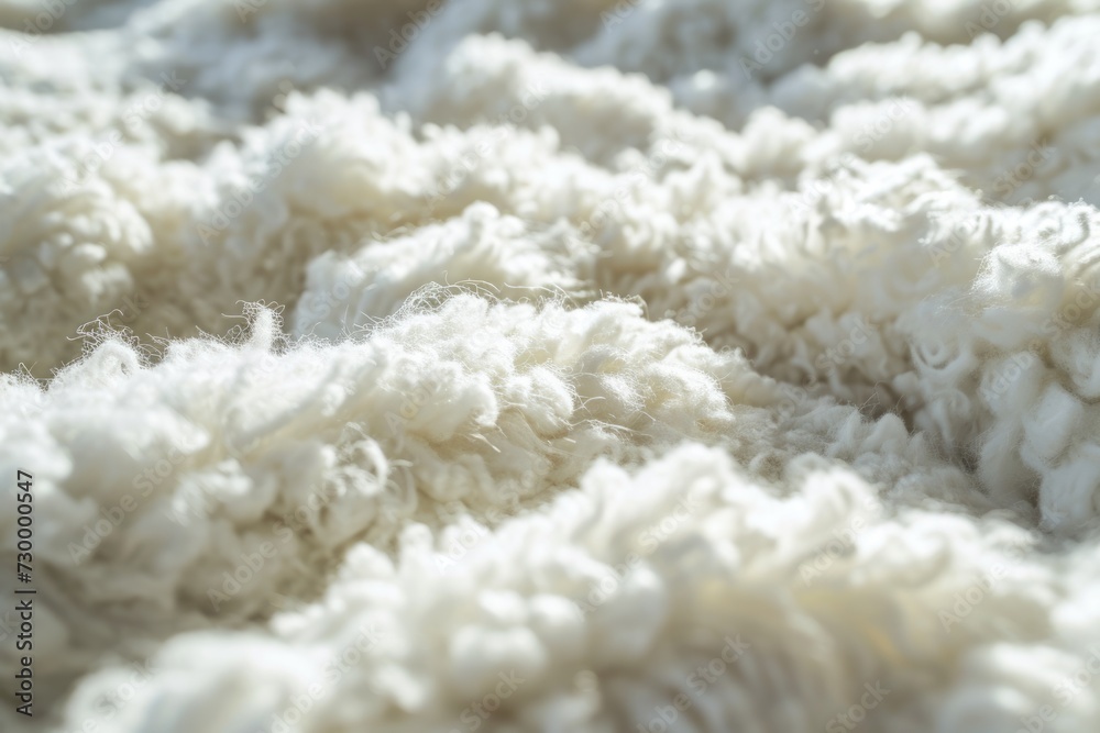Soft White Wool Texture Background for Plush Decor and Textile Design ...