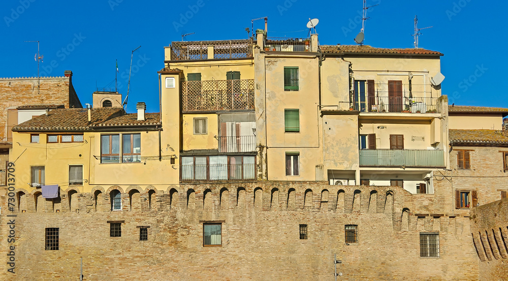 Jesi, Italy - one of the most tipycal villages of Marche region, Jesi ...