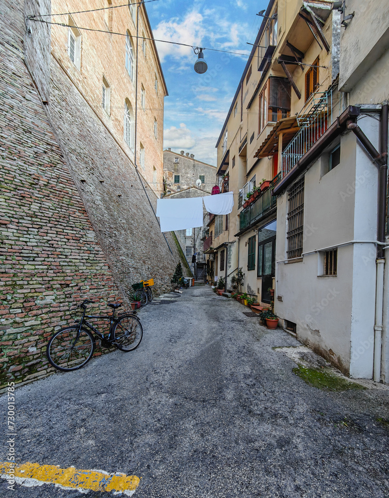 Jesi, Italy - one of the most tipycal villages of Marche region, Jesi ...