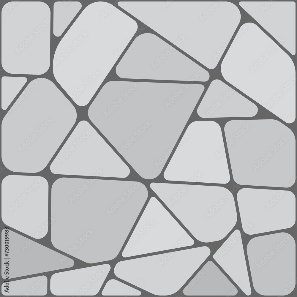 Street or sidewalk pavement pattern with granite blocks and concrete ...