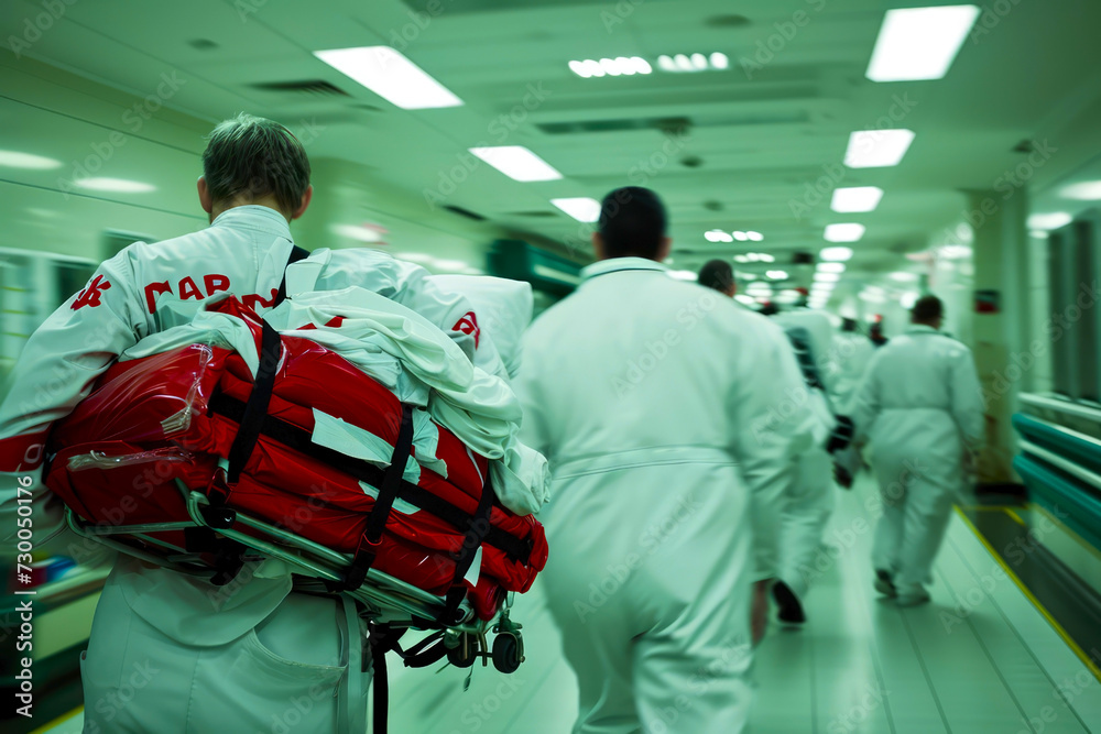 Team of Doctors Mobilizes in Crisis. A team of dedicated doctors ...