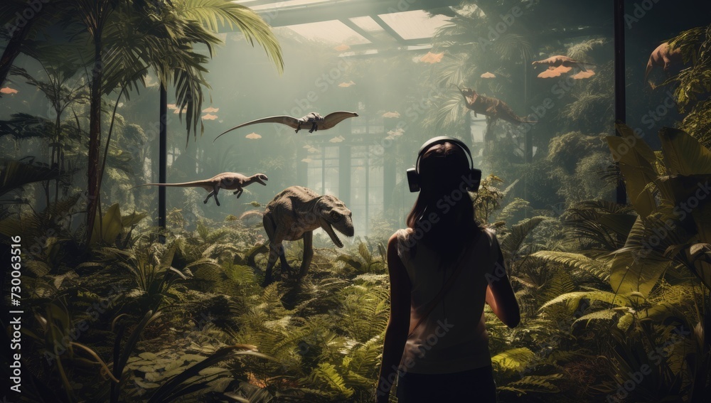 Explore the awe-inspiring world of dinosaurs through virtual reality ...