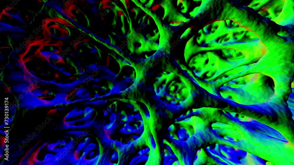 Exploring the detailed porosity of healthy bone tissue through a camera ...