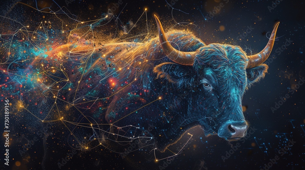 Grounded Beauty: Exploring the Traits of the Taurus Zodiac Sign Stock ...