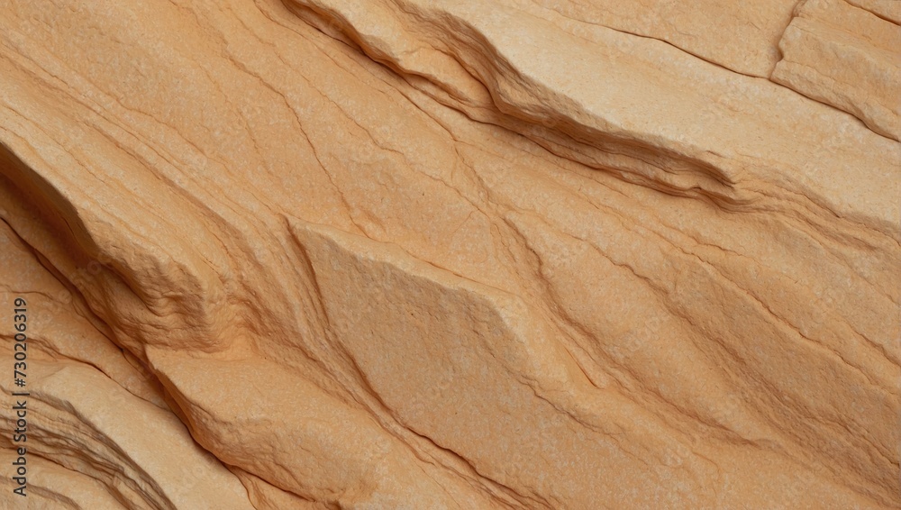 Sandstone pattern with undulating lines and earth-toned colors, showing ...