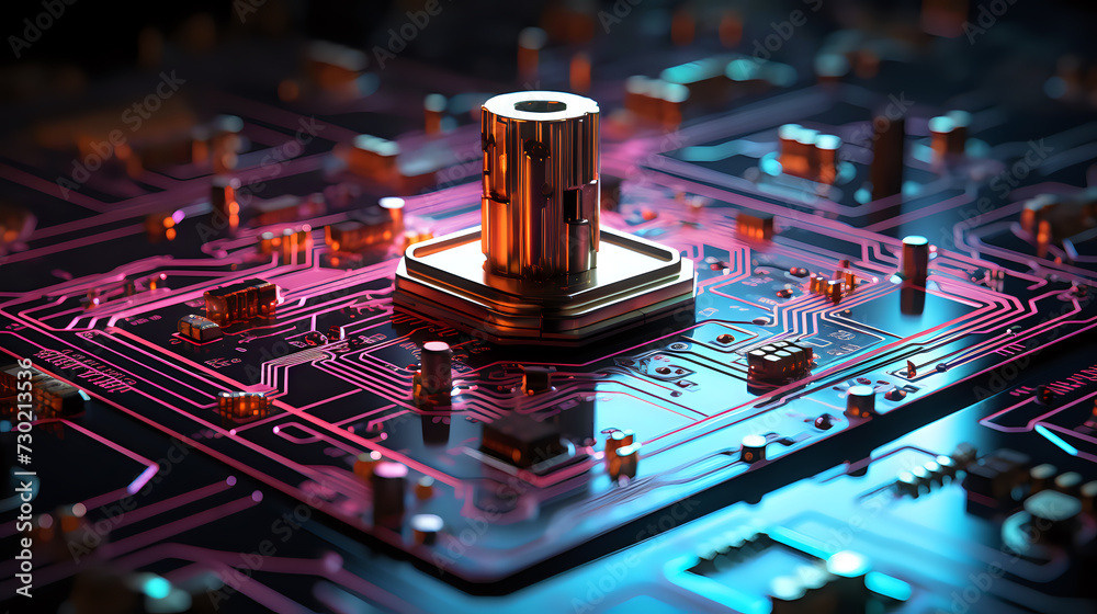 Circuit Synapse An intricate dance of technology and design, where the ...