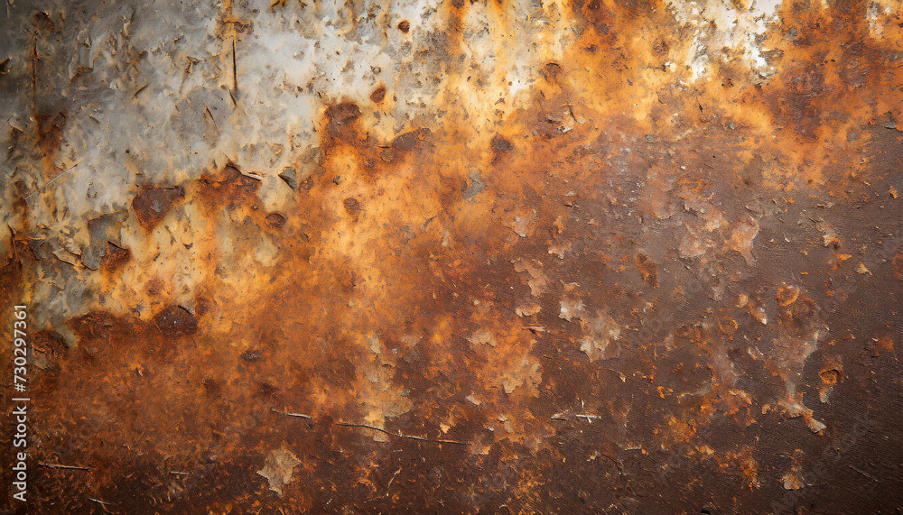 burnt metal texture with rust, grunge, and decay. Symbolizing ...
