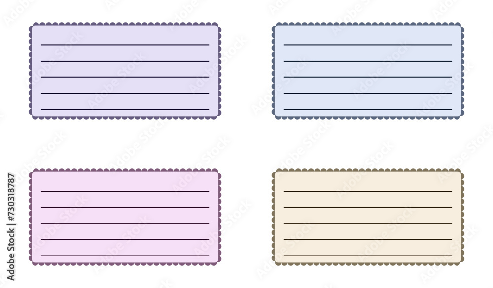 Templates for note writing sheets – Minimalist backgrounds with lines ...