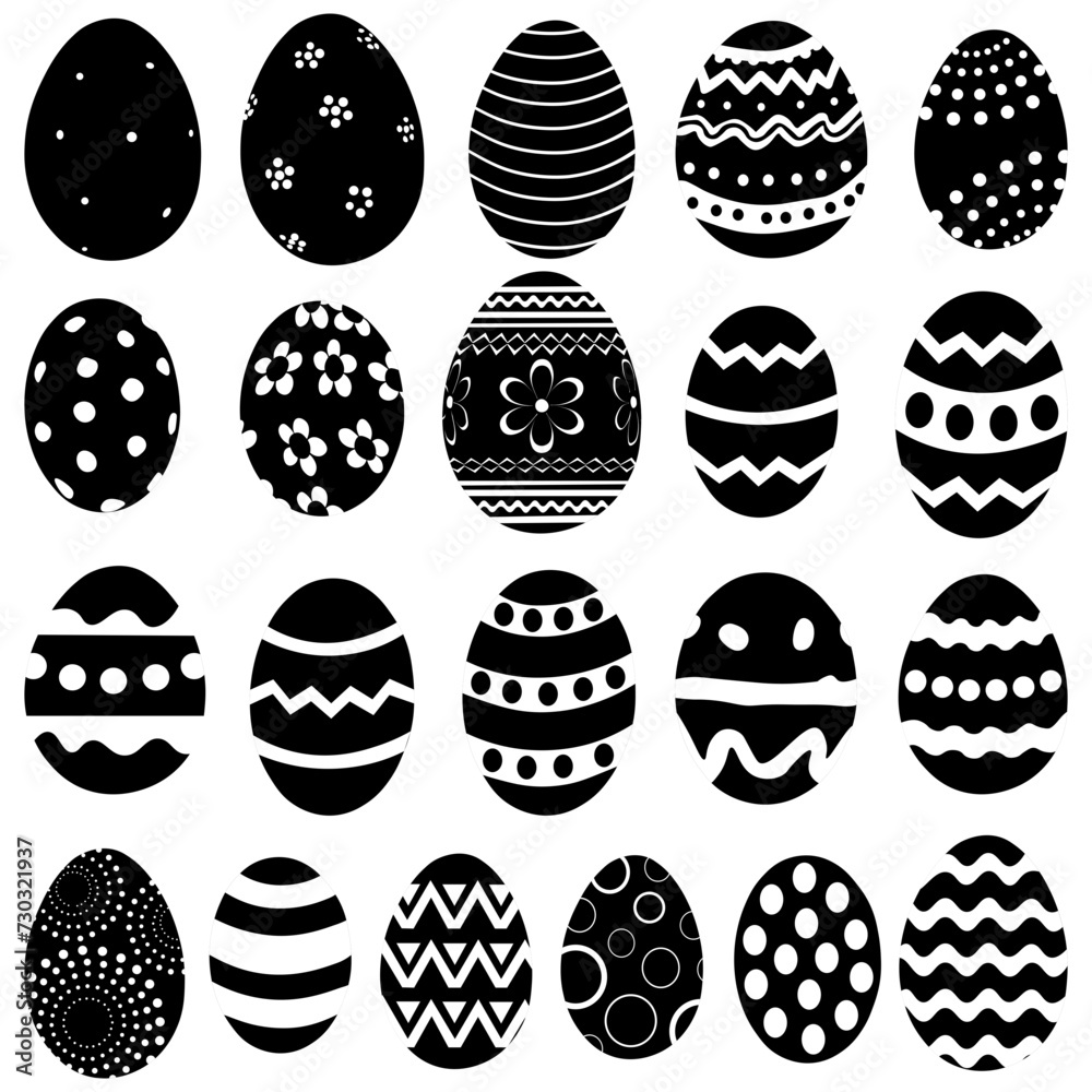 Easter Egg Bundle SVG Files | Easter 2021 Cut Files | Easter Egg ...
