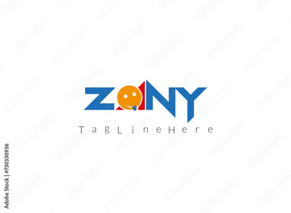 Virus zany face emoji line icon. linear style sign for mobile concept ...