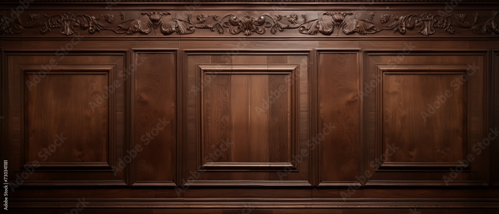 Traditional, Classic or Colonial wood wall paneling background texture ...