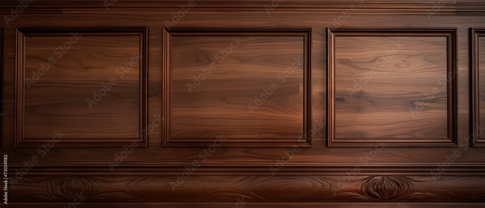 Traditional, Classic or Colonial wood wall paneling background texture ...
