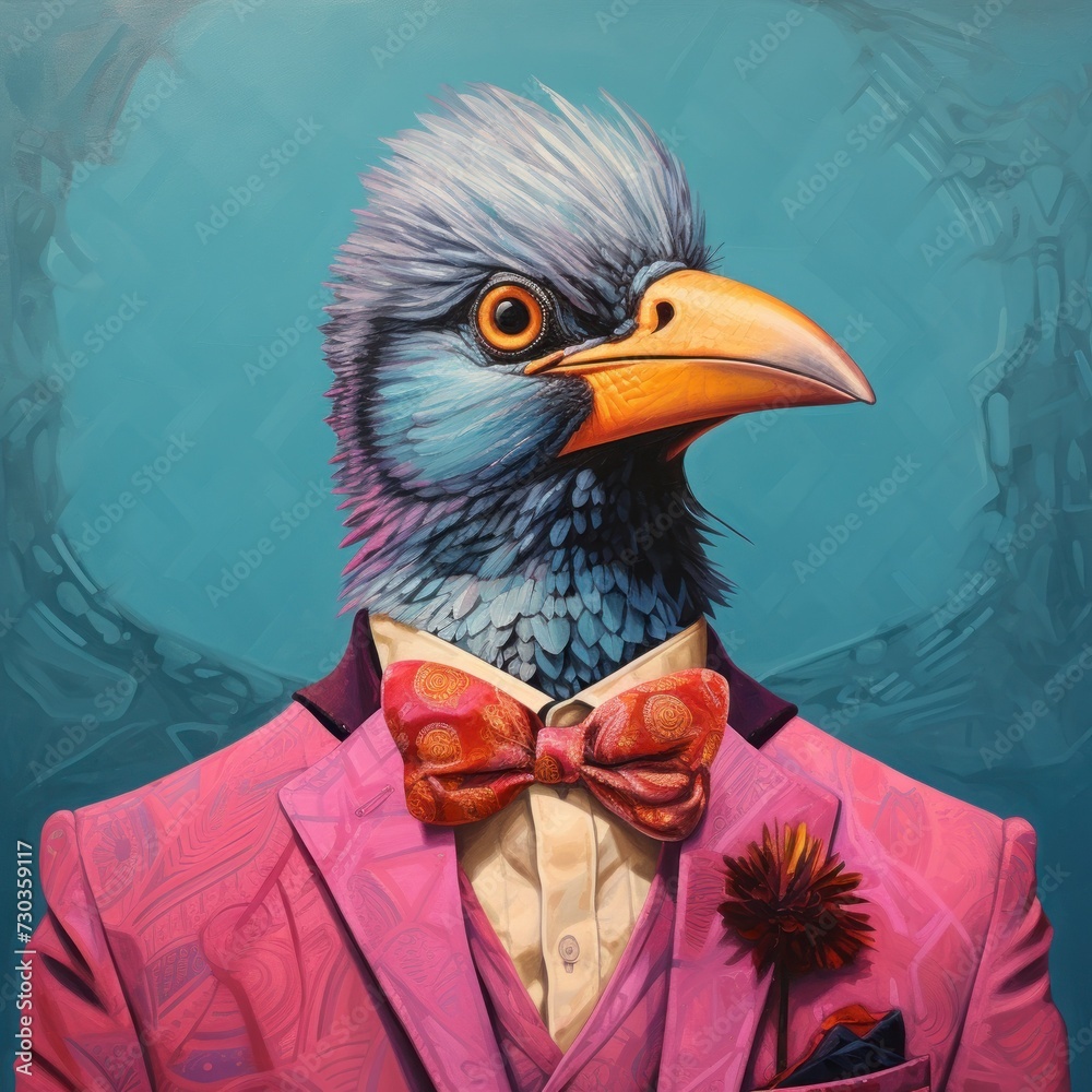 fashion animal illustration, anthropomorphic man design, furry art ...