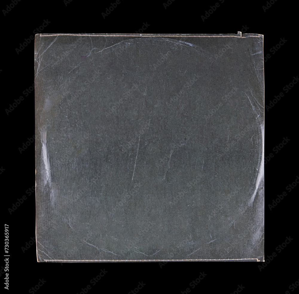 Vinyl Record Album EP Cover Texture Mockup. Realistic paper overlay ...