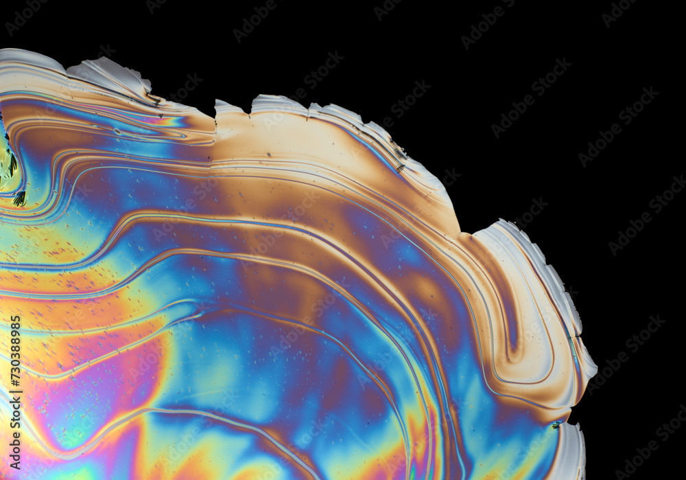 Thin-film Interference Iridescent Science Experiment Soap Colorful ...