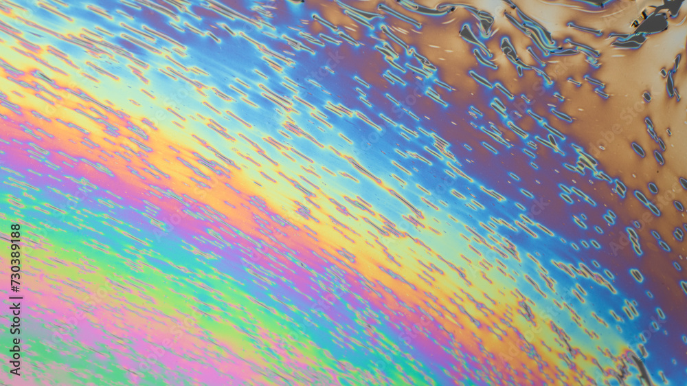 Thin-film Interference Iridescent Science Experiment Soap Colorful ...