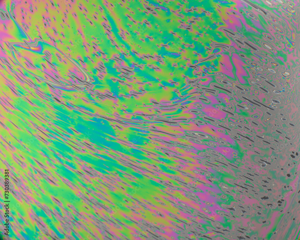 Thin-film Interference Iridescent Science Experiment Soap Colorful ...