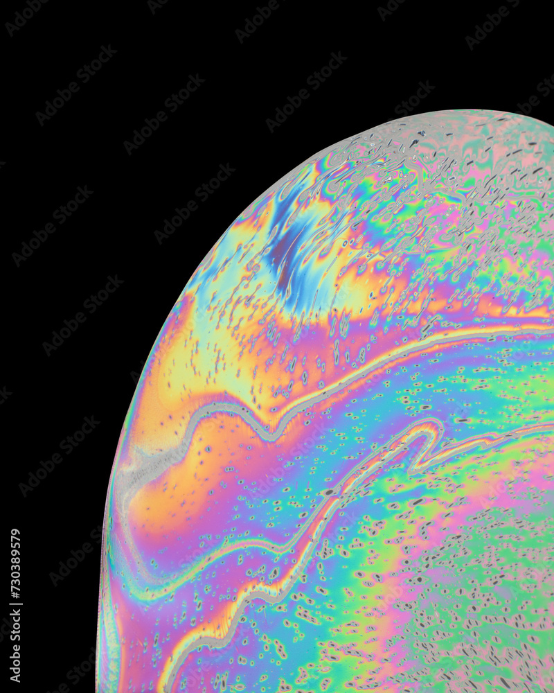 Thin-film Interference Iridescent Science Experiment Soap Colorful ...