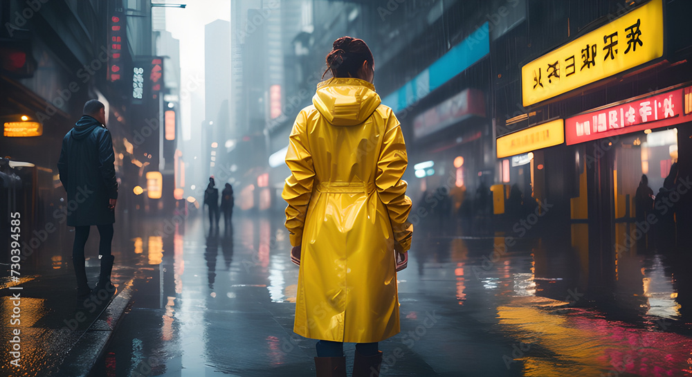 Portrait girl rain, Rain rain, raindrop face, wet girl, Happy woman ...