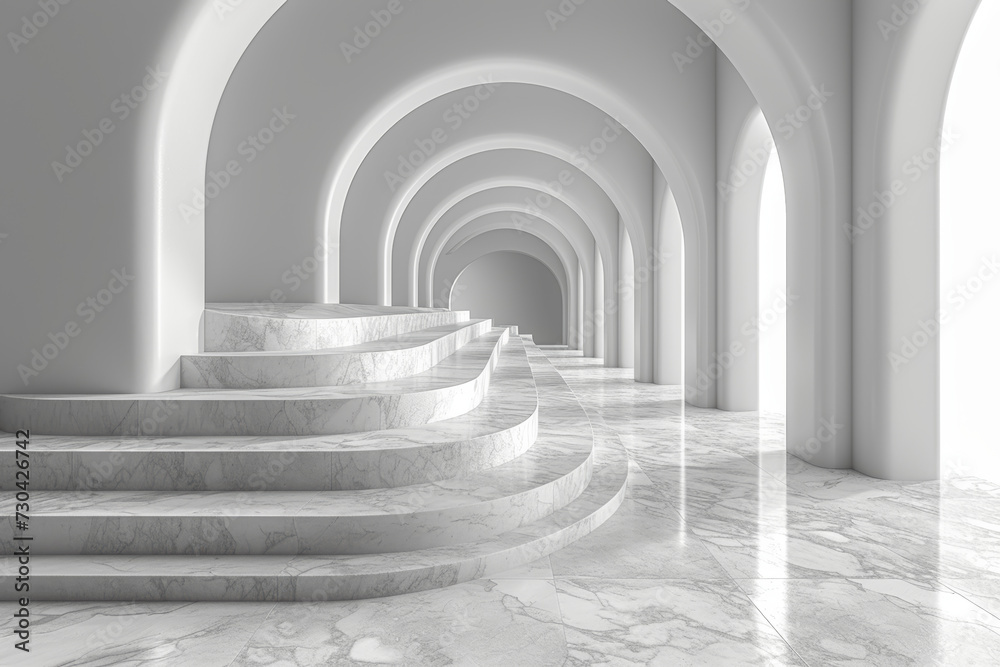 A minimalist layout with precise alignment, demonstrating the ...