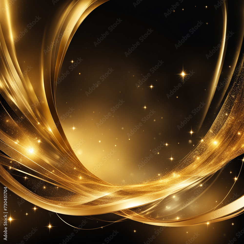 Gold texture background,abstract fantasy gold background with light and ...
