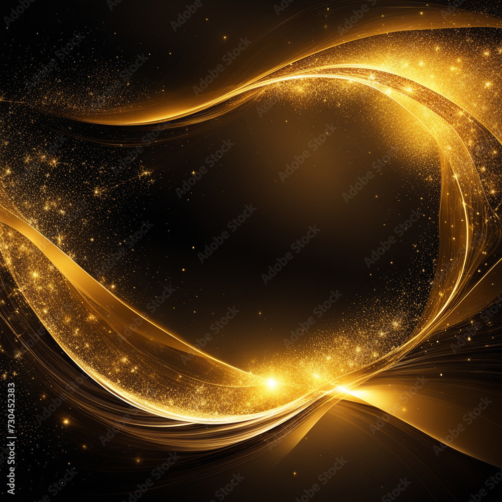 Gold texture background,abstract fantasy gold background with light and ...