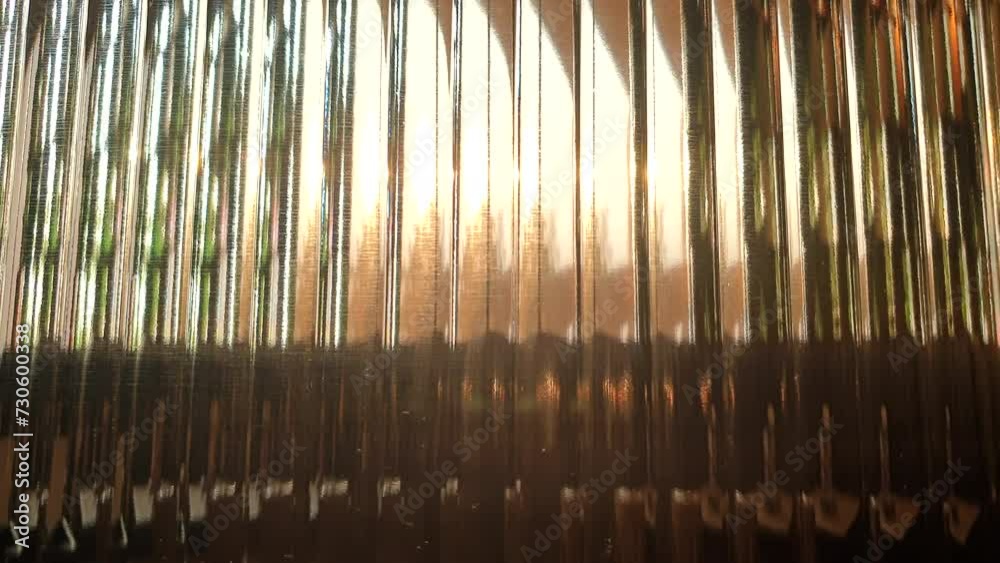 Fluted reeded glass retro texture for interior decoration distrosted ...