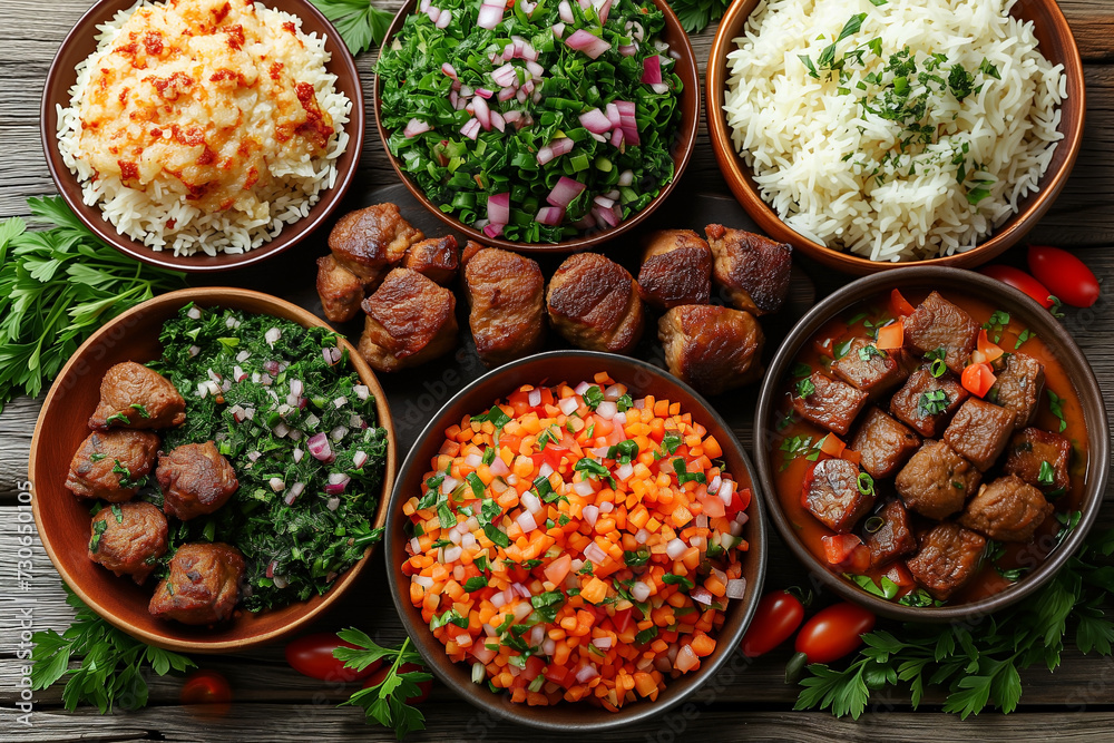 traditional saudi food marquq, saleeg kind of Arabian main course ...