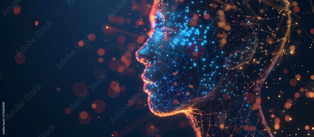 AI-generated synthetic media known as deep fake technology is used to ...