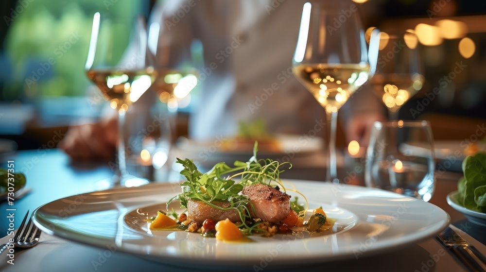 Food and Hospitality, A delicious food, restaurant scenes and ...