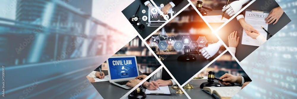 Poster AI rules and law concept enforce to control AI artificial ...